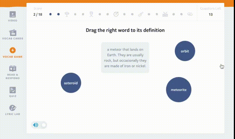 Using the Flocabulary Activities (Students) – Flocabulary Help Center