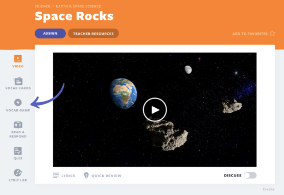 Using the Vocab Game – Flocabulary Help Center
